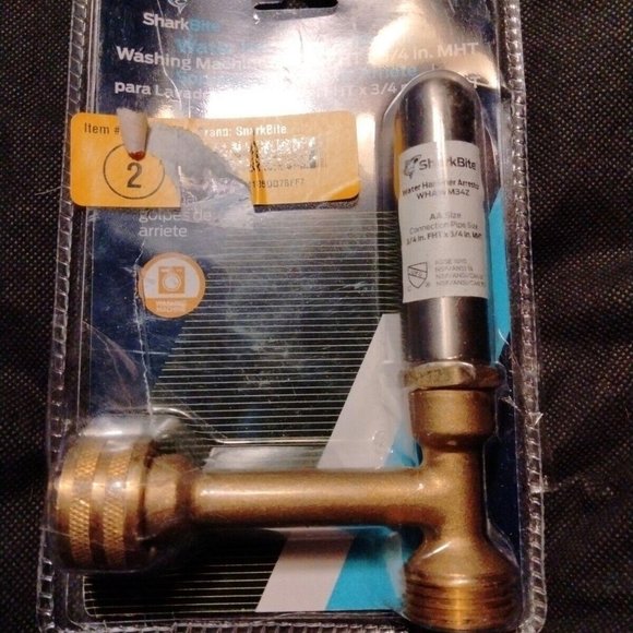 Other | Sharkbite Hammer Arrester Washing Machine 34 Fht X 34 Mat ...